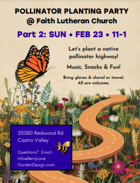 02/23/25 Pollinator Planting Party (PAST)
